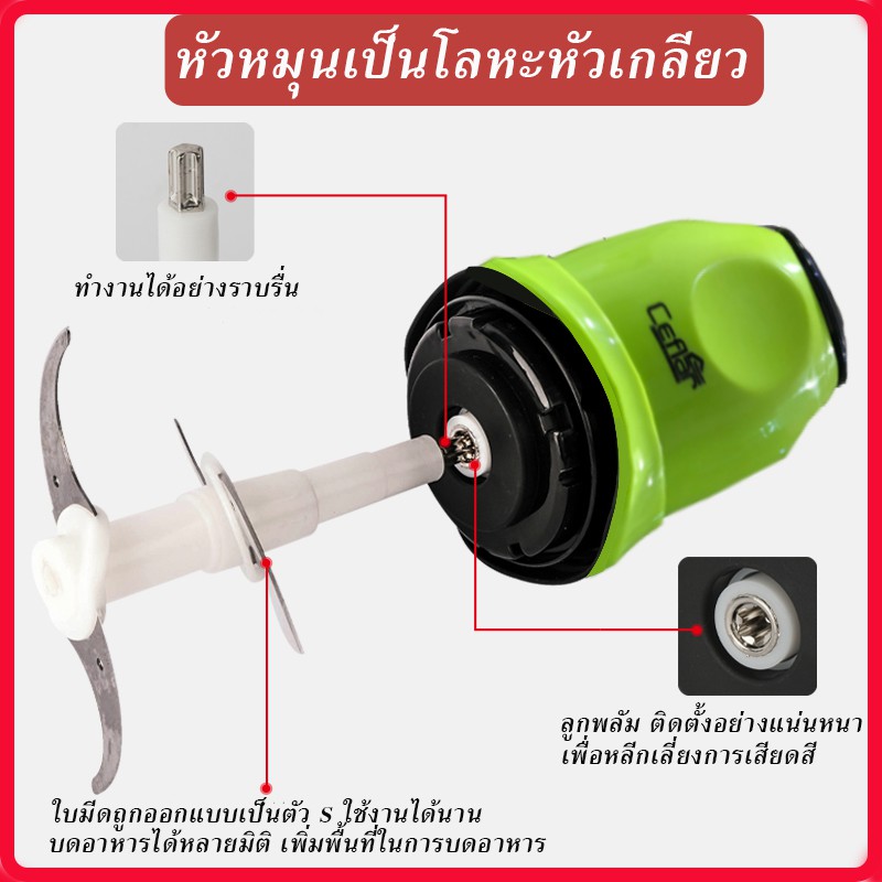 Ceflar เครื่องบเนกประสงค์ รุ่น CSH-02 - shobpeeyala - ThaiPick