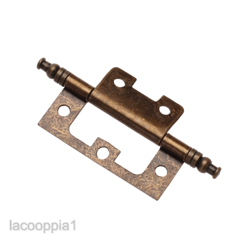 LACOOPPIA1 Antique Bronze Flush Hinge Home Kitchen Cupboard Cabinet ...
