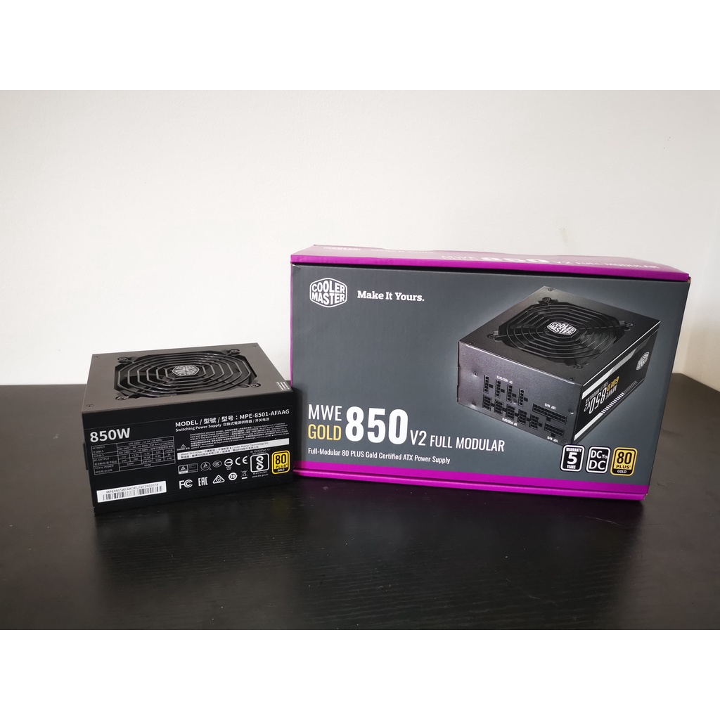 PSU COOLER MASTER MWE GOLD 850 V2 850W (80+ GOLD) สินค้ามือ 2 | Shopee ...