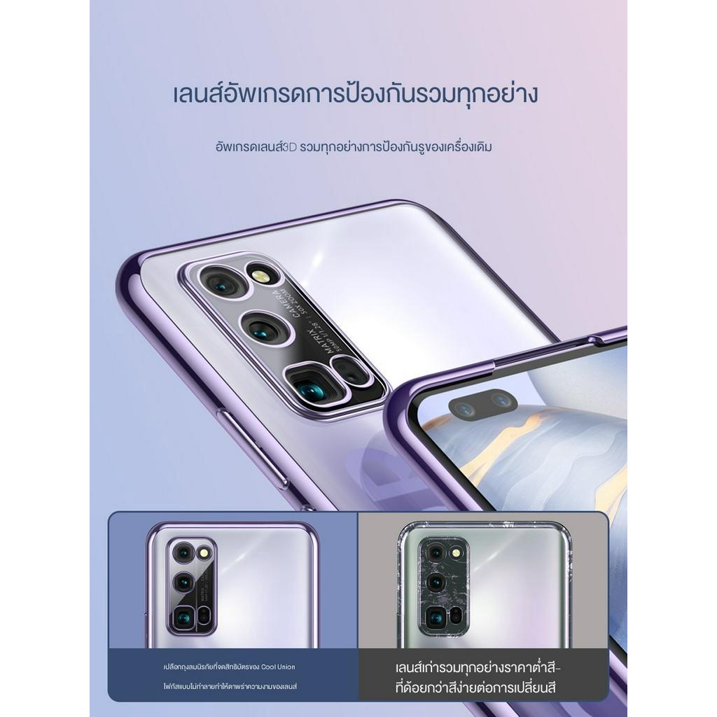 Huawei nova 7Pro เปลือกโทรศัพท์ nova7 ซิลิโคน วางต้านทาน บางเฉียบ ...