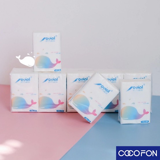 CC06 Pocket tissue 1ห่อ กระดาษทิชชู่ห่อเล็ก กระดาษเช็ดหน้า กระดาษทิชชู่ ...
