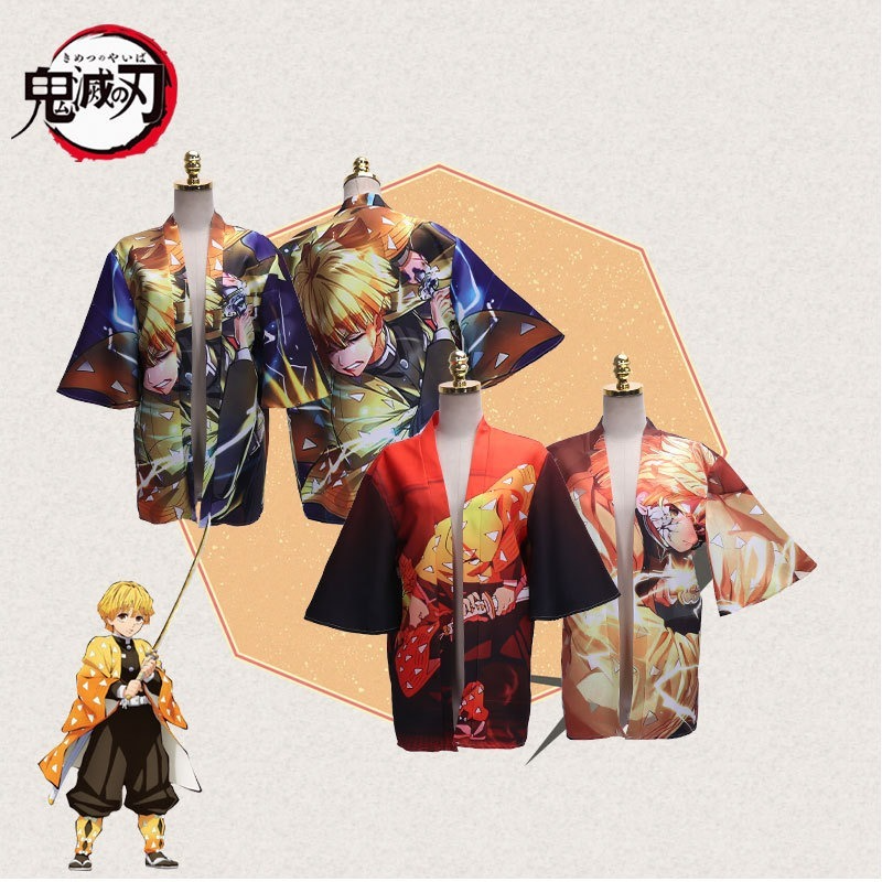 COD Demon Slayer: Kimetsu no Yaiba Cosplay Costume Set เสื้อคลุมอาบน้ำ ...