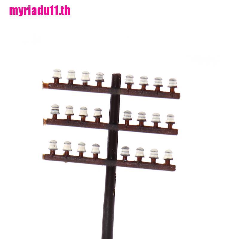 Mrth187 Mini Electric Line Pole for Train Railways Street DIY ...