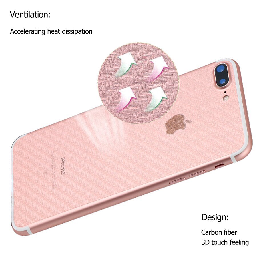 (ซื้อ 1 Get 4) ฟิล์มคาร์บอนไฟเบอร์สําหรับ Xiaomi Mi 8 Mi8 Pro Lite 8se 6X - cherryyang.th - ThaiPick