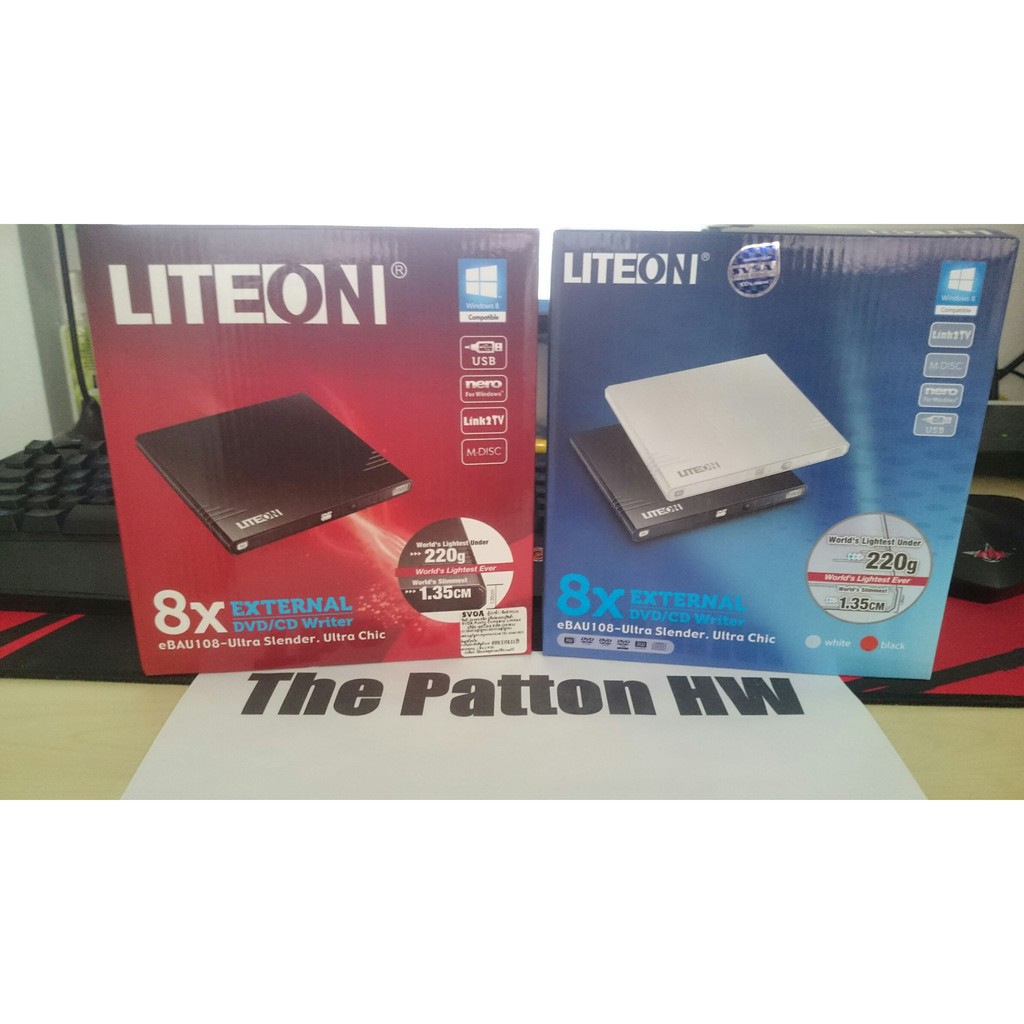 External DVD Drive เครื่องอ่าน-เขียนแผ่น DVD LiteOn | Shopee Thailand