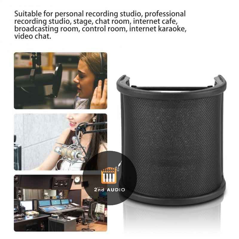 Pop Filter U-Shape กันลมเข้าไมค์ wind screen - yorky10 - ThaiPick