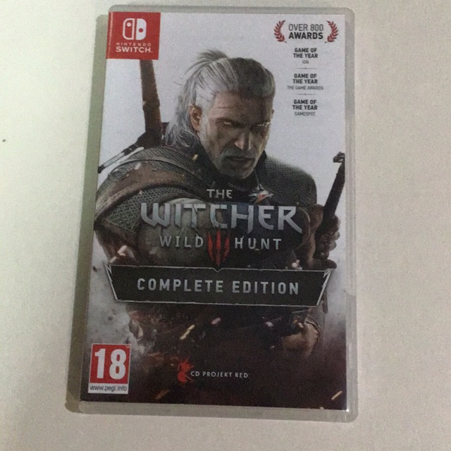 Nintendo switch game Witcher 3 wild hunt - icypat2548 - ThaiPick