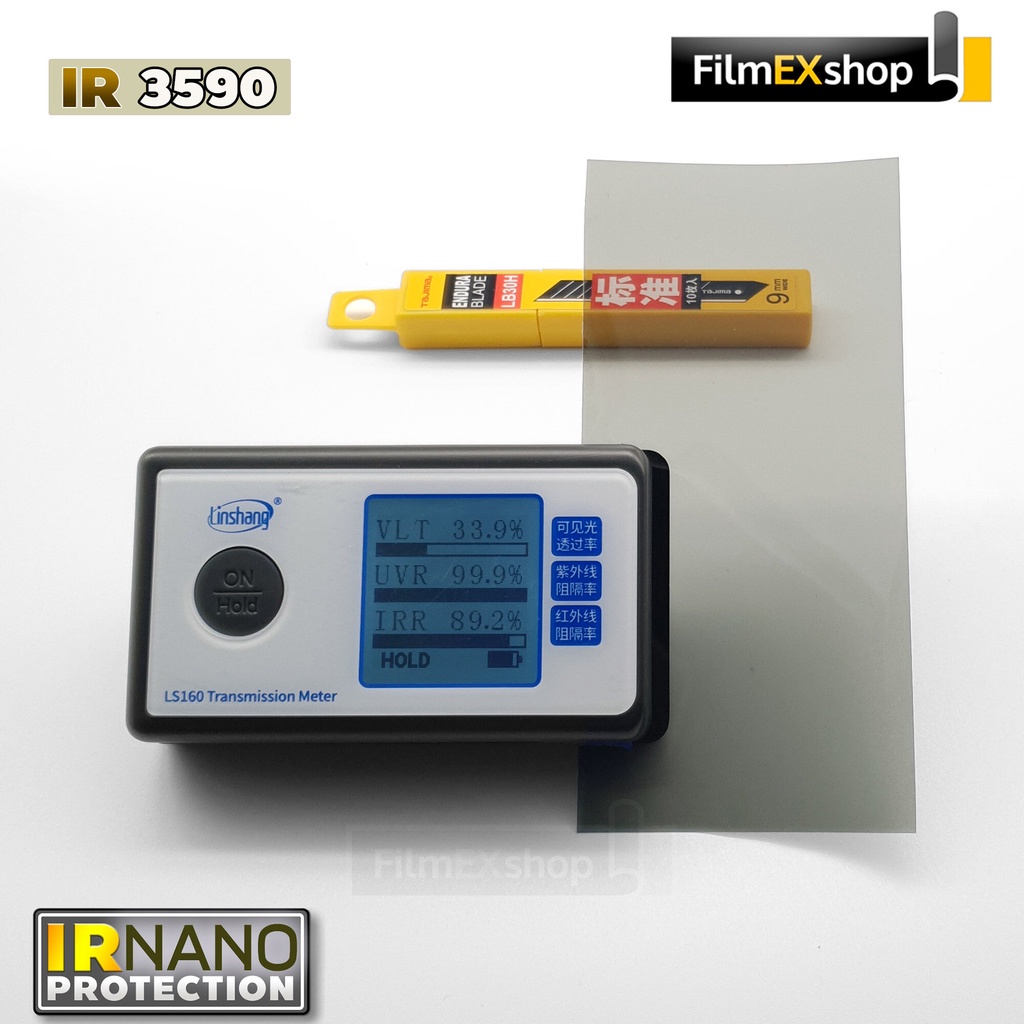 IR3590 Ceramic Nano IR Window Film ฟิล์มกรองแสงรถยนต์ ฟิล์มกรองแสง ...