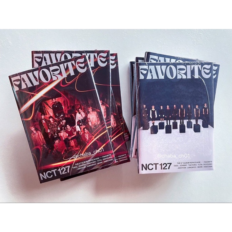 พร้อมส่ง อัลบั้ม คิโนะ (kit ver.) NCT 127 - Favorite (3rd Album ...
