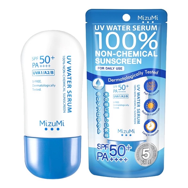 ครีมกันแดดMizuMi mizumi UV Water Serum SPF50+ PA++++ 40g | Shopee Thailand