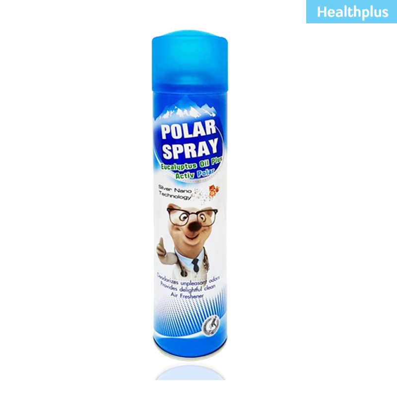 Polar Spray โพลาร์สเปรย์ สเปรย์ปรับอากาศกลิ่นยูคาลิปตัส ขนาด 80 มล. และ ...