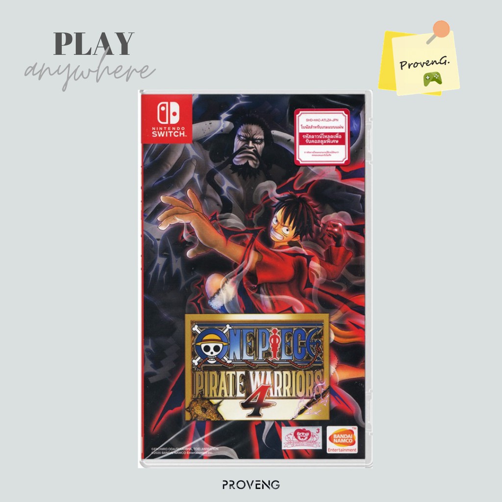 มือ1 One Piece Pirate Warrior 4 ภาษาไทย Nintendo Switch - provengame - ThaiPick