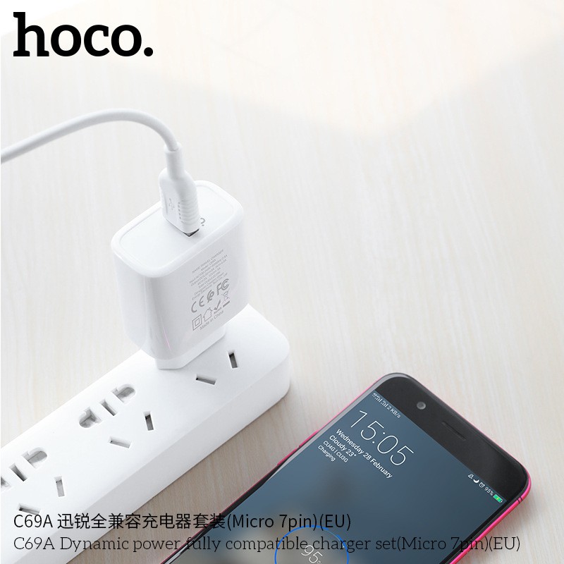 Hoco. C69a Is Fully Compatible พร้อมชุดที่ชาร์จมือถือ Qc3.0 แบบชาร์จ ...