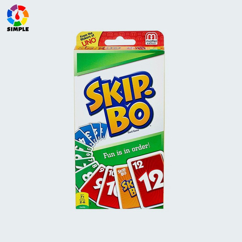 SKIP BO Card Game English version Cards Game for kids gifts ...