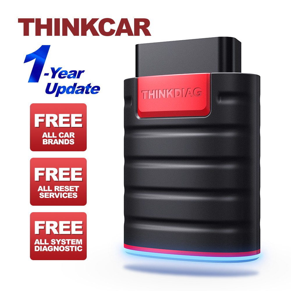เครื่องมือ THINKCAR Thinkdiag 4.0 OBD2 Diagnostic Tool with Cable Full ...