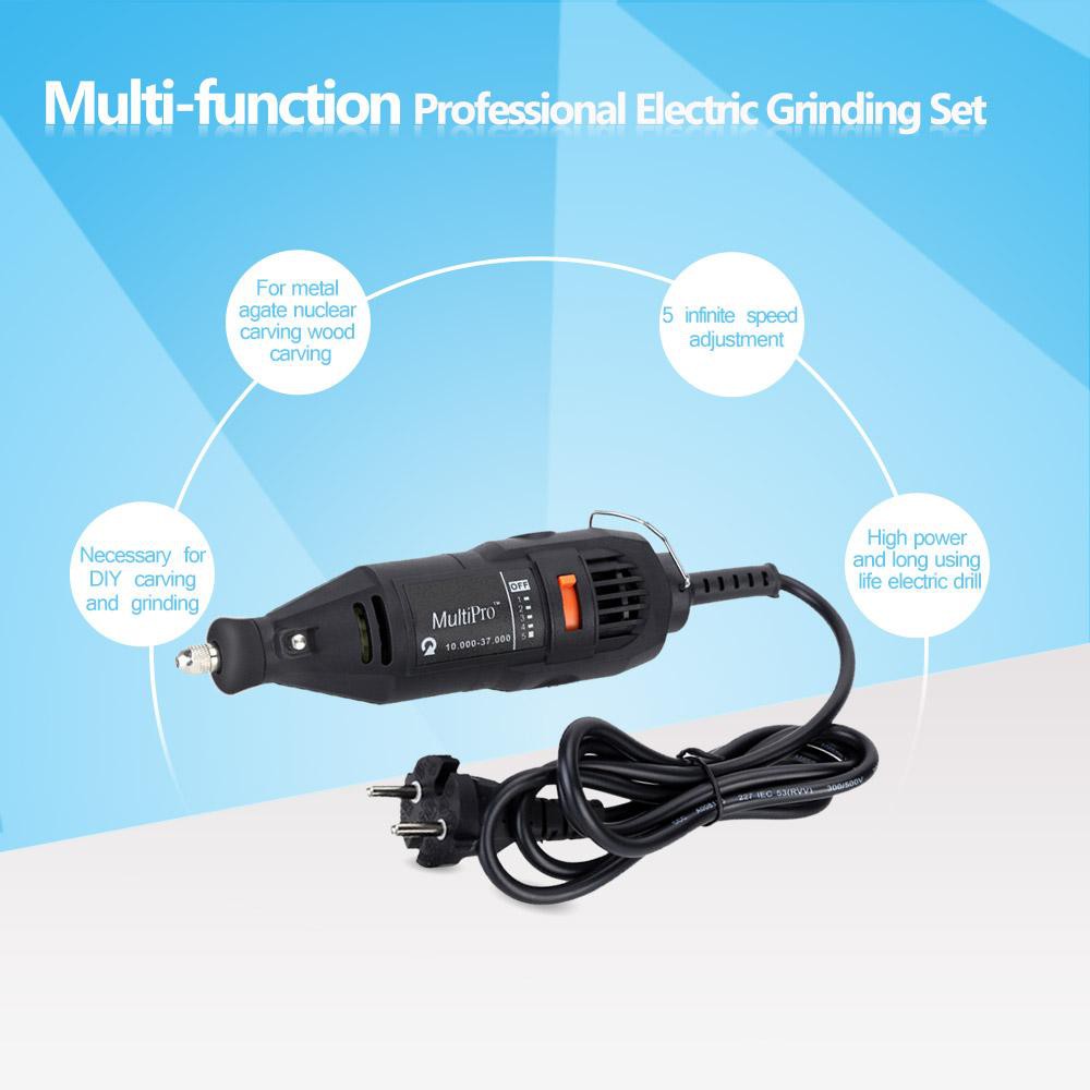 Multi-function Professional Electric Grinding Set 110-230V AC Drill ...