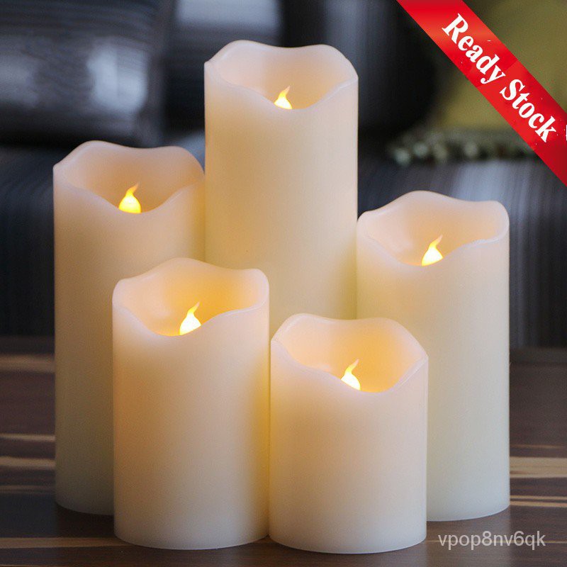 Flameless Battery Operated LED Candles / Electrical Led Candle Light ...