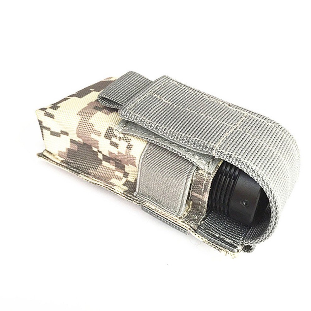 my ღ Outdoor Flashlight Bag Waterproof Nylon Tactical Pouch Small Waist ...