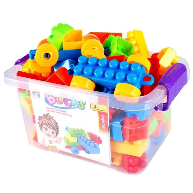 Children's Building Block Assembly Educational Toys Large Particle ...