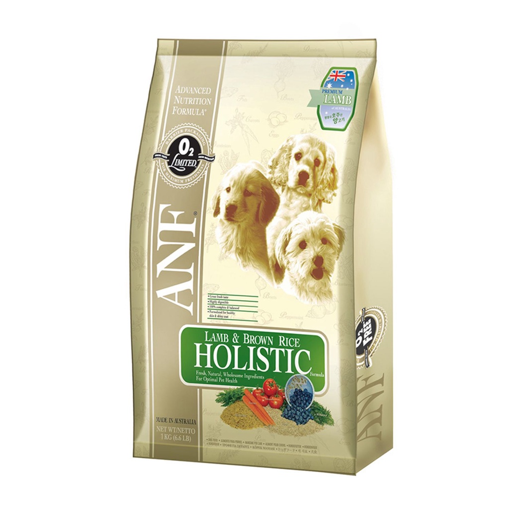 อาหารเม็ดสุนัข ANF Lamb Rice Holistic Dog Food 1kg. - howldy - ThaiPick