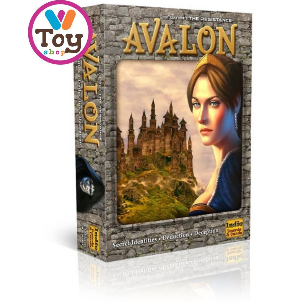 พร้อมส่ง The Resistance Avalon Board Game - บอร์ดเกม อวาลอน - wtoyshop ...
