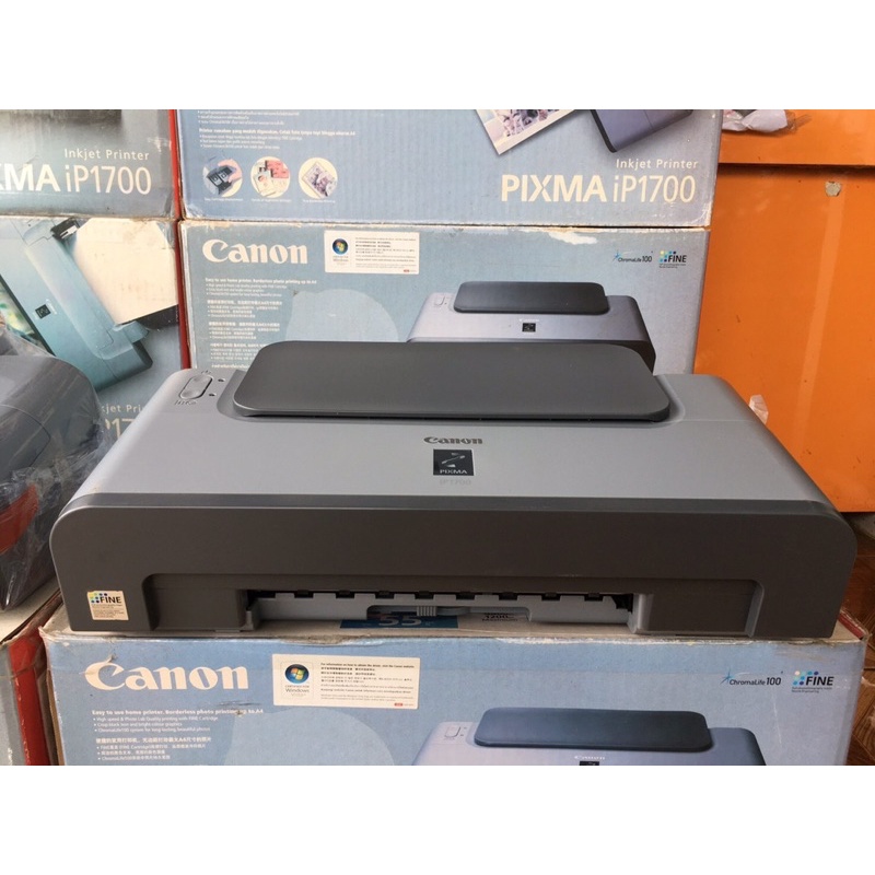 Printer canon iP1700 มือ1 (ไม่มีกล่องไม่มีตลับหมึก) มีสายไฟสายUSBแผ่นได ...