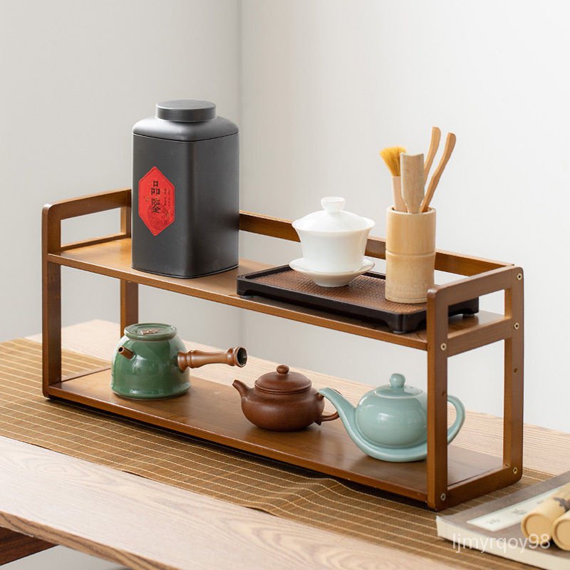 ins2021 new table storage shelf tea rack table table top tea cup racks ...