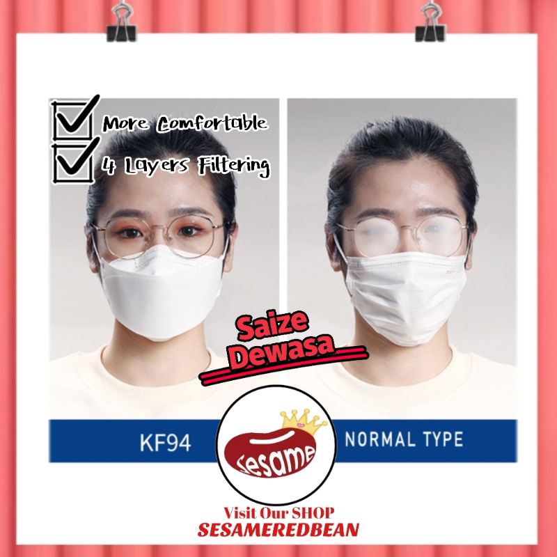 mask 94 style perfect 4 layers face mask hitam 참깨 팥 black mask 95% more ...
