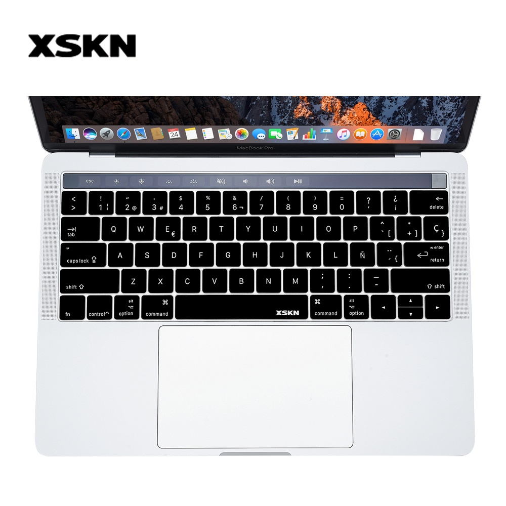 XSKN Spanish Keyboard Cover Skin Espanol Language Protector Film for ...