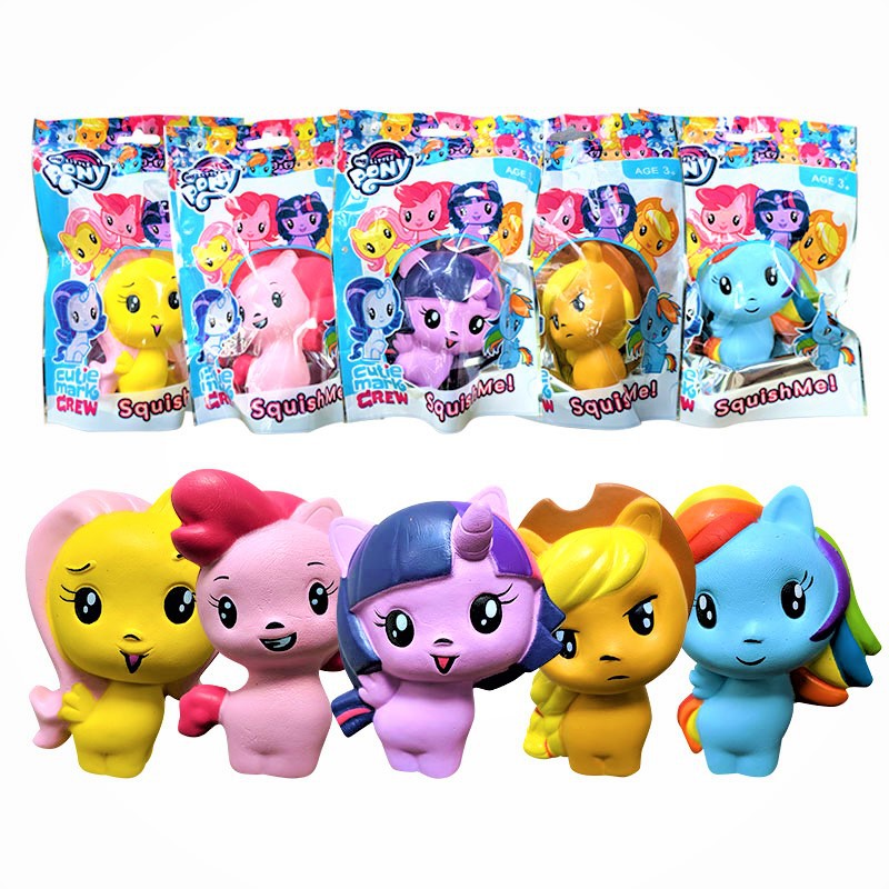 My little pony(มายลิตเติ้ล โพนี่) Scented Mascot Squishy ในรูปแบบสก ...