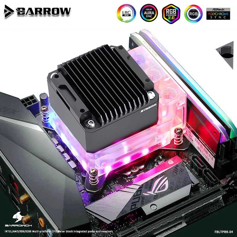 Barrow INTEL CPU Water Block integrated Pump and Reservoir (บล็อกCPU ...