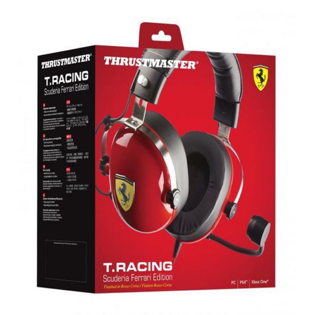 Thrustmaster T.Racing Scuderia Ferrari Edition Gaming Headset ...