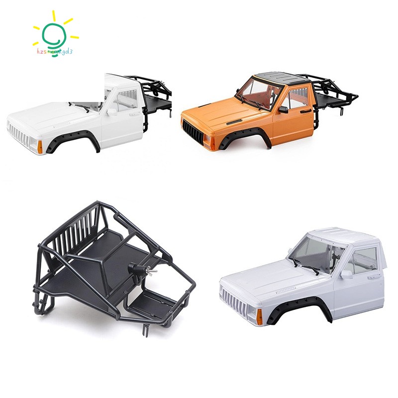 [In stock]-RC Car Body Cab & Back-Half Cage for 1/10 RC Crawler Traxxas ...