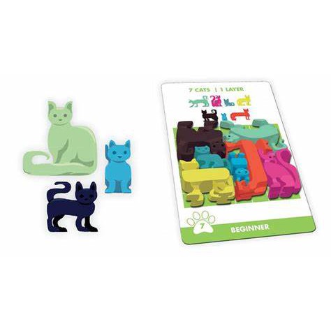 Cat Stax Dog Pile Sea Stax บอร์ดเกม คู่มือภาษาอังกฤษ (Boardgame บอร์ด ...