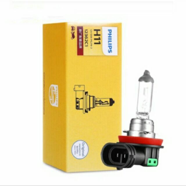 หลอดไฟ PHILIPS H11 12V/55W | Shopee Thailand