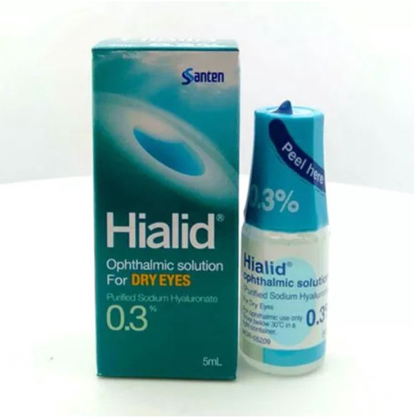 (D08) Hialid 0.3 ขนาด 5 mL น้ำตาเทียม เพิ่มความชุ่มชื่นแก่ดวงตา ลดตาแห้ง (หมดอายุ 042024) จำนวน ...