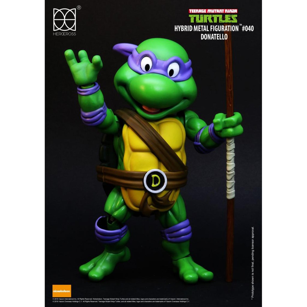 Donatello: TMNT (Hybrid Metal Figuration) #HMF040 By Herocross toytopia ...