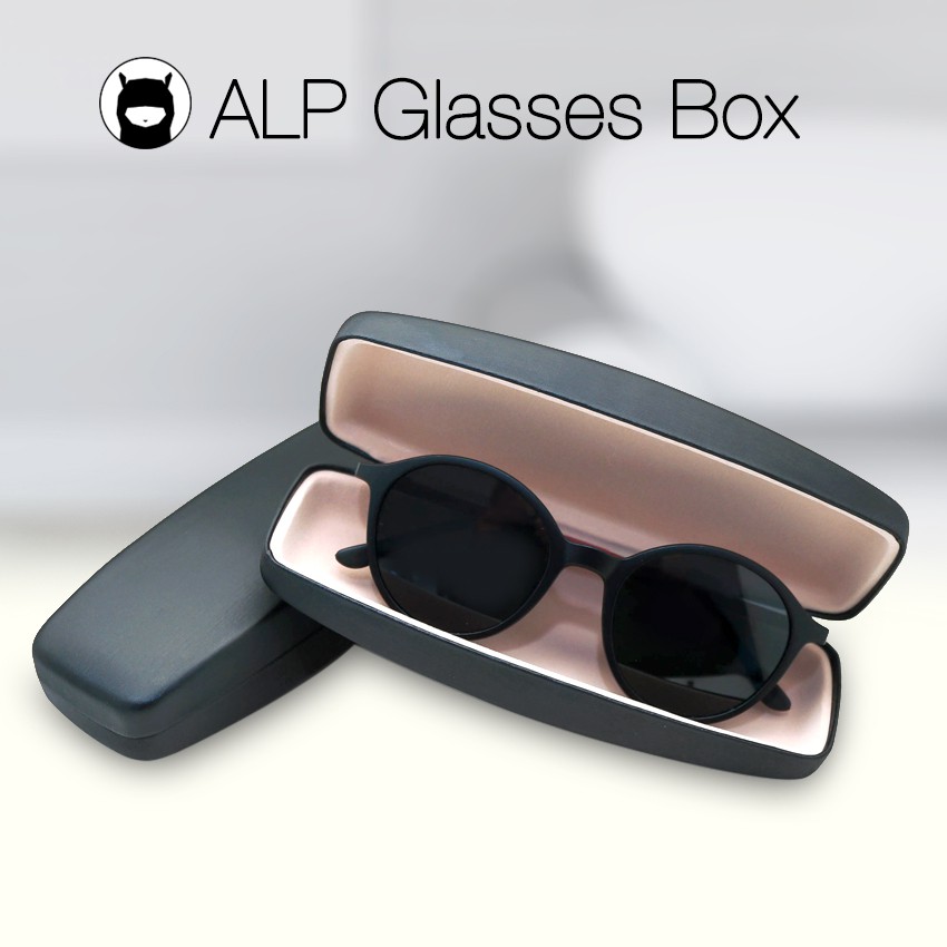 ALP กล่องแว่นตา Glasses Box โครงแข็ง รุ่น 0303 - happyhappiness1 - ThaiPick