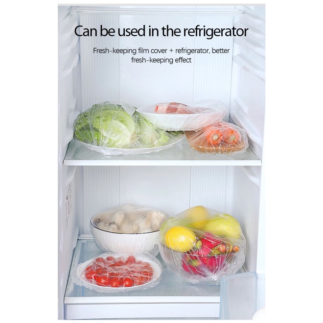 Disposable fresh-keeping cover 100 leftovers, fresh-keeping film sealed ...