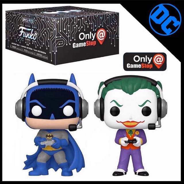 DC Gamer Funko Mystery Box: GameStop Exclusive Joker, Batman ...