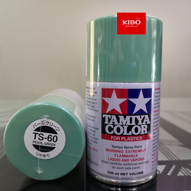 สีสเปรย์ทามิย่า Tamiya TS-60 pearl green 100ml สีเขียวมุกอ่อน | Shopee ...