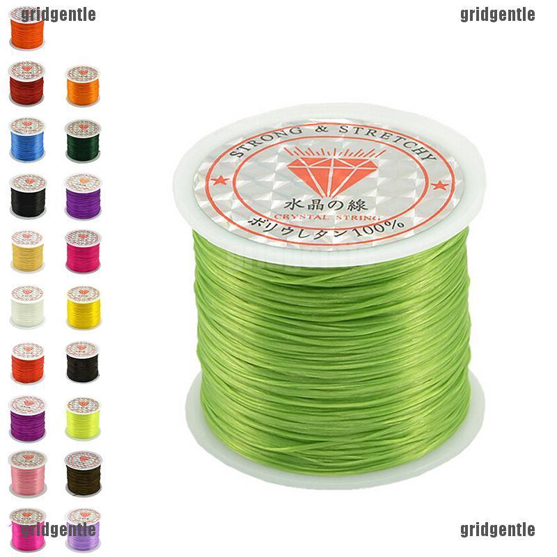 【grid】 0.5MM Crystal Elastic Bead Stretch Thread Cord Jewelry Bracelet ...