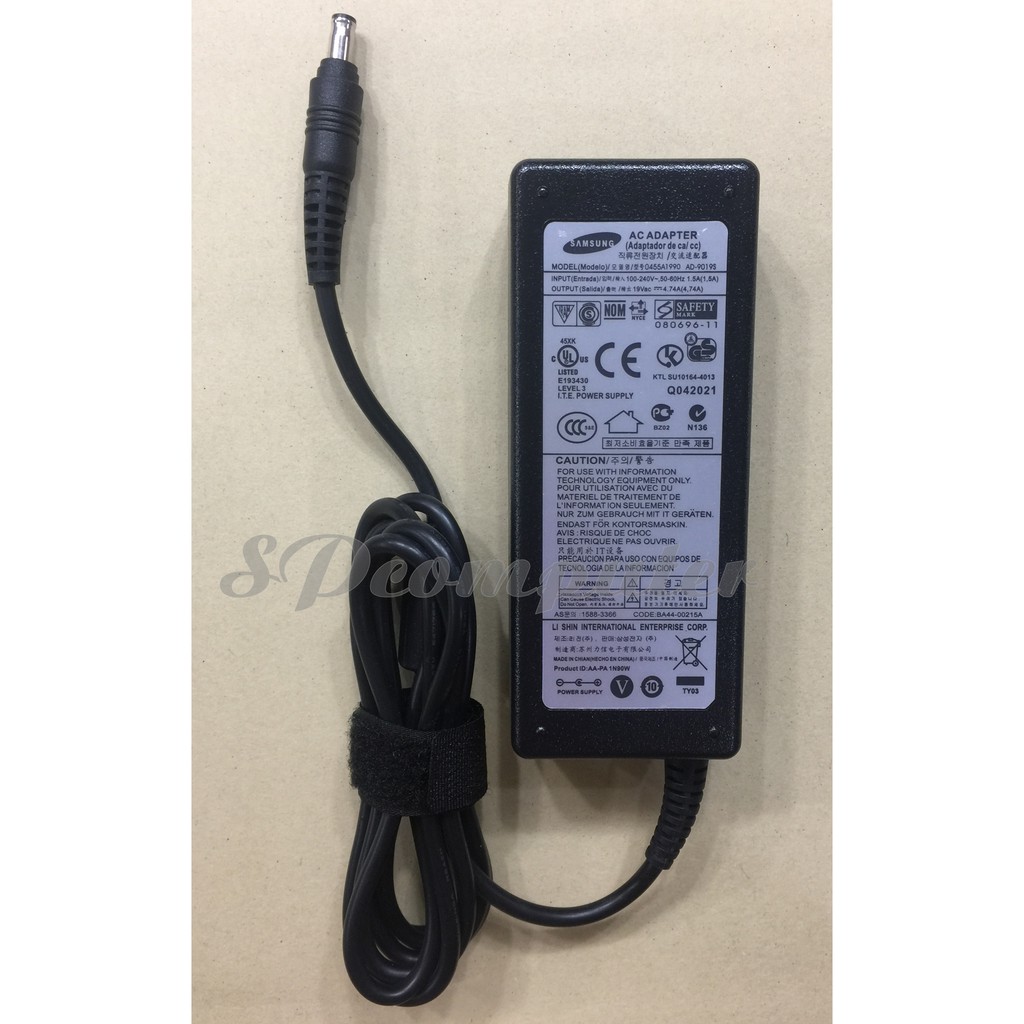 SAMSUNG Adapter อแดปเตอร์ของแท้ samsung RC418 R428 R439 R478 NP300 ...