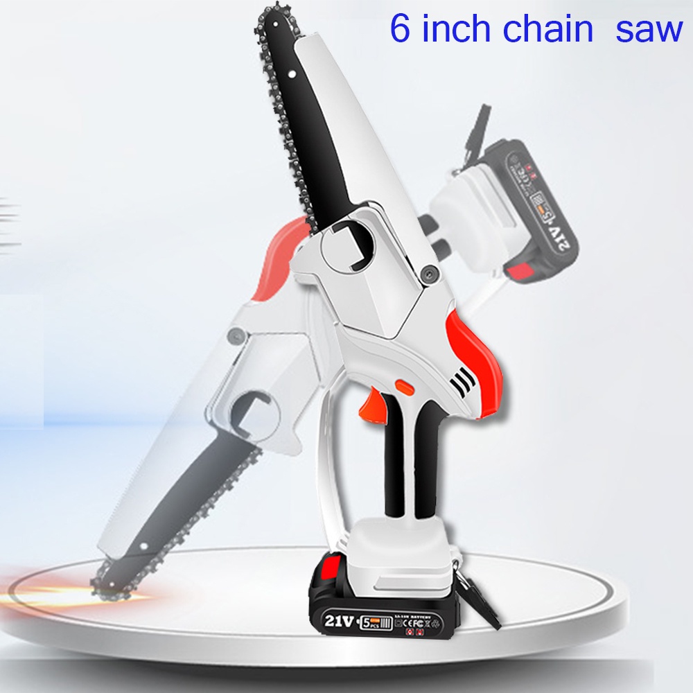 18/21V 6 Inch Mini Makita Interface Electric Chain Saw Cordless Pruning ...