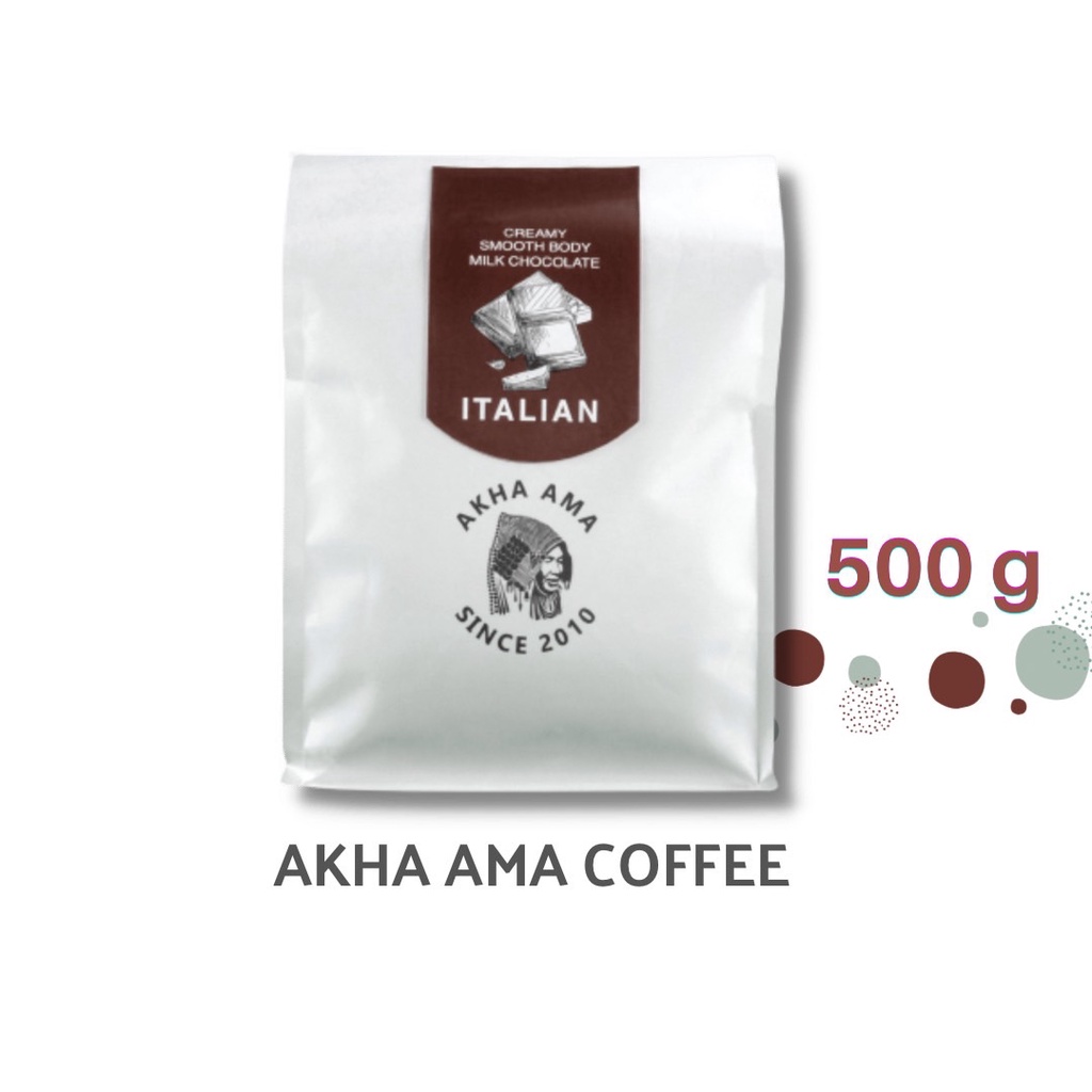 AKHA AMA COFFEE กาแฟ อาข่า อ่ามา : ITALIAN เมล็ดกาแฟคั่ว อาข่า อาม่า ...