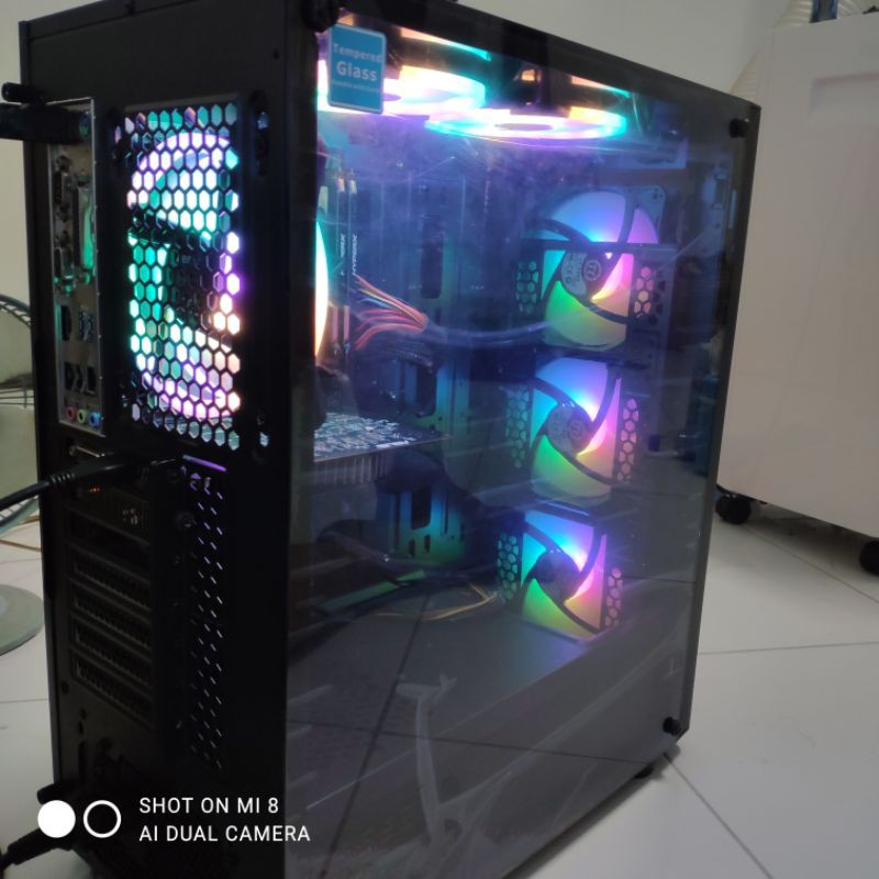 คอมพิวเตอร์เกมมิ่งพร้อมใช้งาน I3 9100F GTX1050 RAM8GB SSD M.2 240GB ...