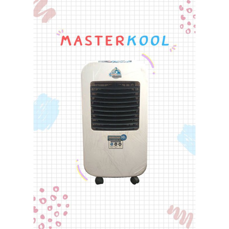 MASTERKOOL พัดลมไอเย็น รุ่น MIK- 25EXN (สีขาว) มือสอง ใช้เพียง 1 ครั้ง - badabee.shop - ThaiPick
