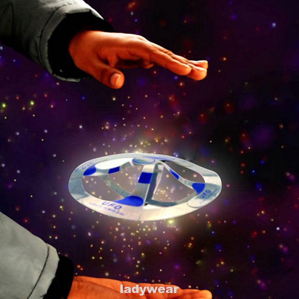 Children Funny Toy Cool Amazing Mystery UFO Floating Flying Disk Saucer ...