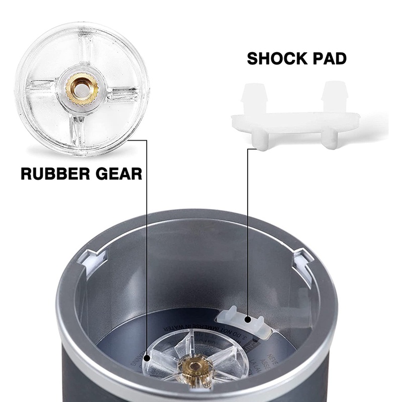 อะไหล่เครื่องปั่นน้ําผลไม้ 13 ชิ้น แบบเปลี่ยน สําหรับ Magic MB1001 250W ...