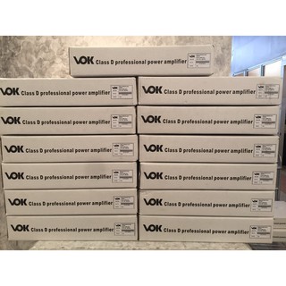 VOK V20 Class D 1U Power Amplifier พาวเวอร์แอมป์ขนาดเล็ก 1U | Shopee Thailand